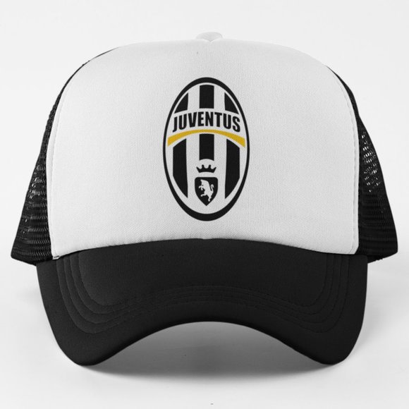 Accessories | New Juventus Fc 204 Retro Logo Foam Trucker Mesh Snapback Hat 2tone Black | Poshmark